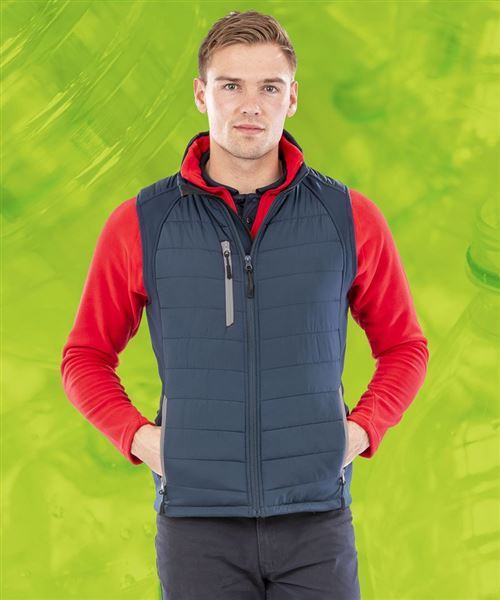 compass padded softshell gilet | R238X | My Workwear Webshop